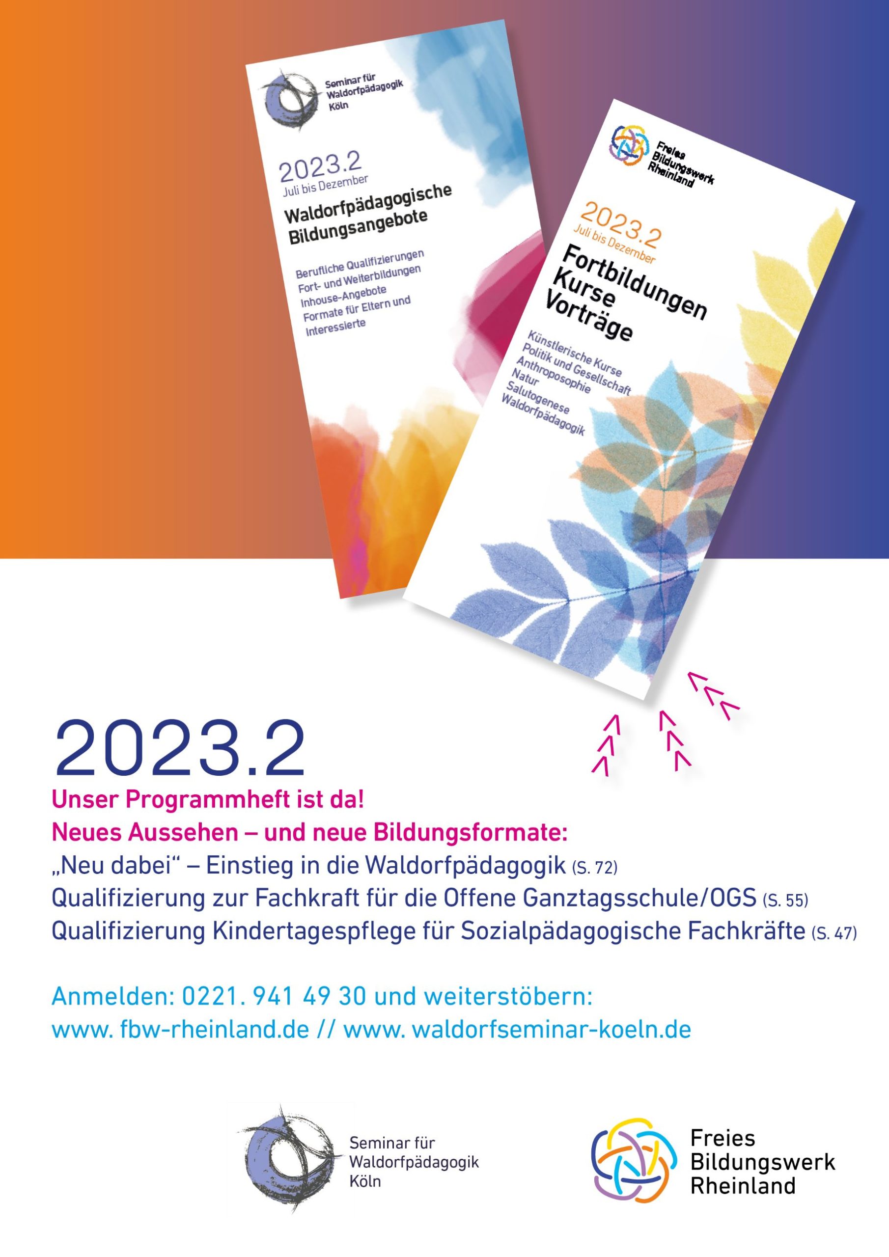 »Neues Programmheft« - Freies Bildungswerk Rheinland